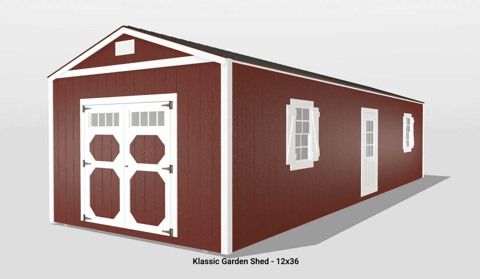 12x36 Klassic Garden Shed - Klassic Garden Sheds